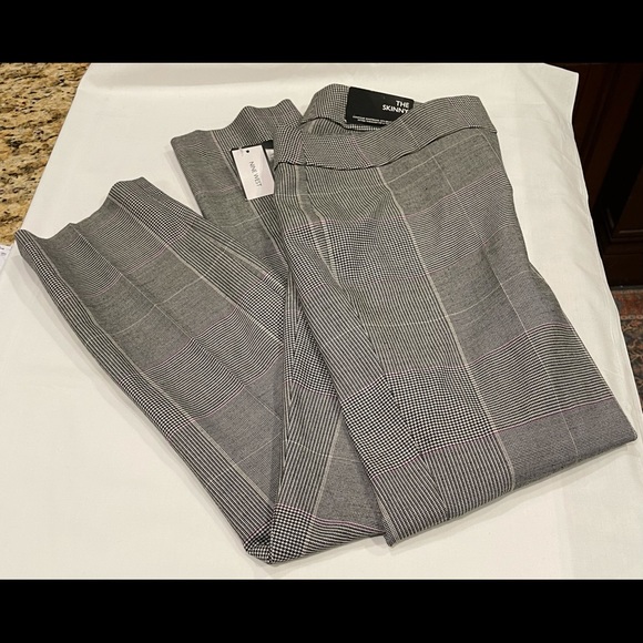 Nine West | Pants & Jumpsuits | Plaid Skinny Ankle Pants | Poshmark